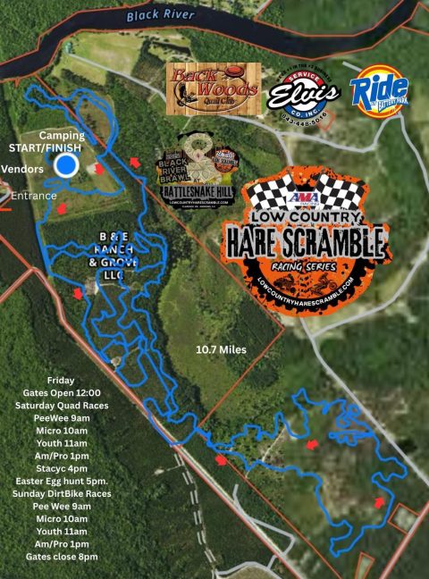 Low Country Hare Scramble Racing Schedule - Low Country Hare Scramble Series